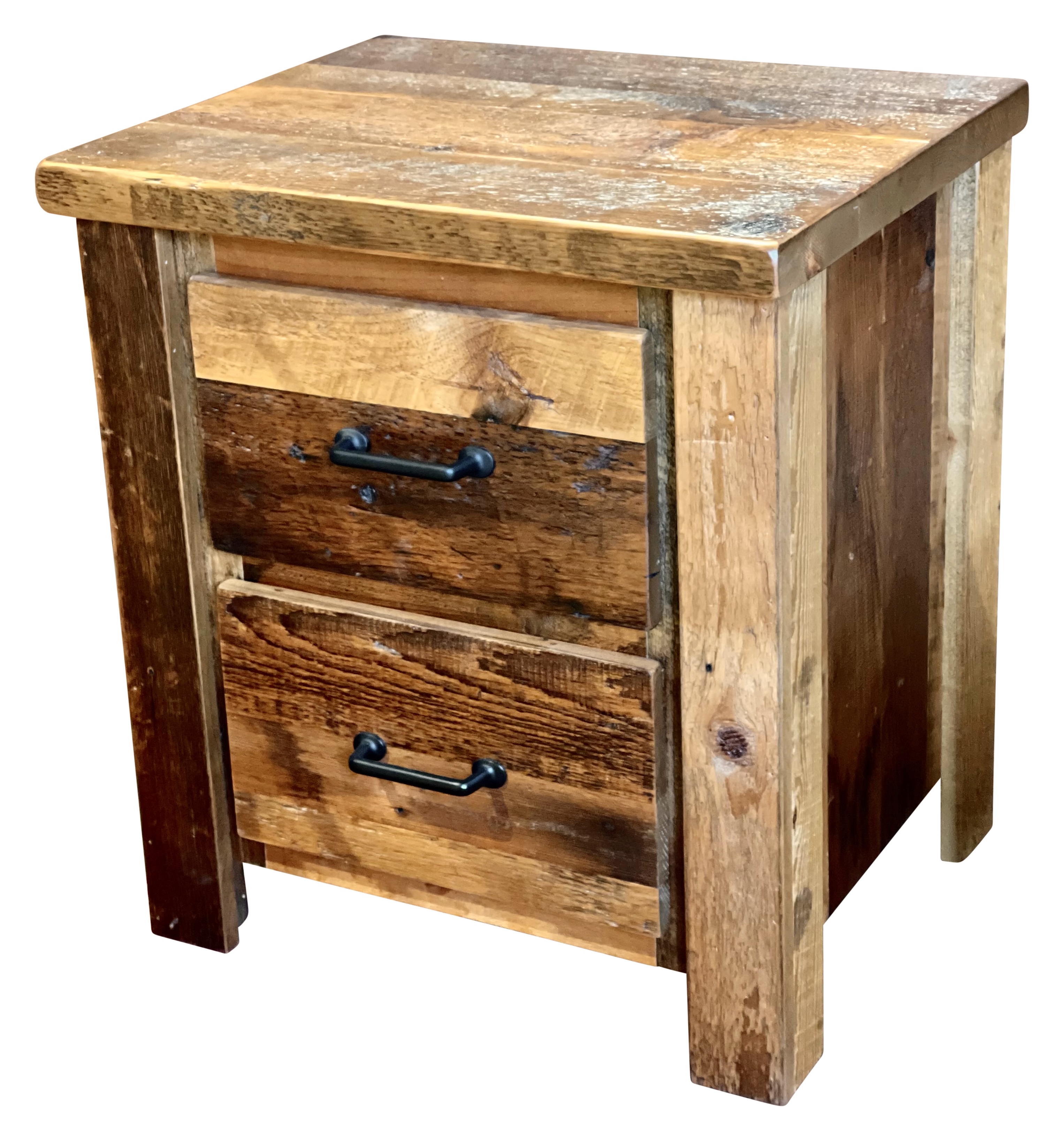 Barnwood nightstand store